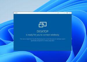 Solved: Cast To Device Not Working windows 11/10