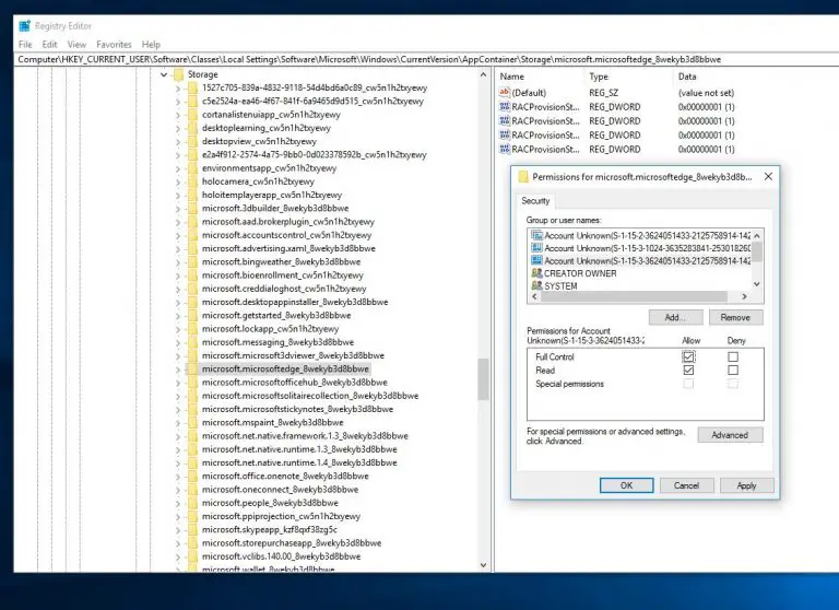 Microsoft Edge Crashes or Not Working after Windows 10 update