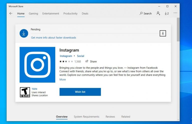 Microsoft Store is not downloading anything or installing apps [solved]