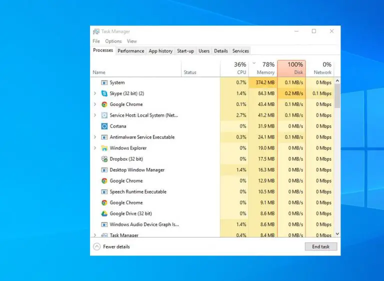 5 Tips to Fix 100 Disk Usage Problem in Windows 10/11