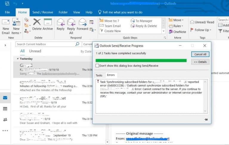 Solved: Outlook Error 0X800CCC0E cannot connect to server (Gmail ... Solved: Outlook Error 0X800CCC0E cannot connect to server (Gmail ...