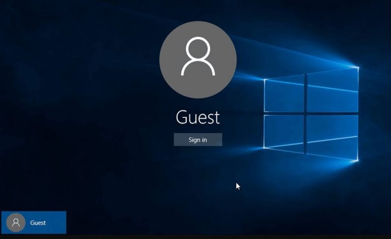 How To Enable Guest Account On Windows 11/10
