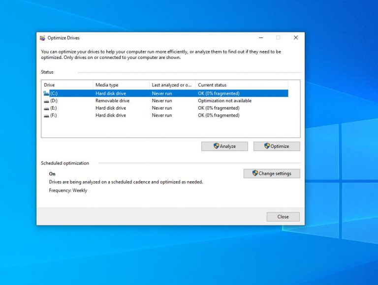 Defragment Hard Drive To Optimize windows 11/10