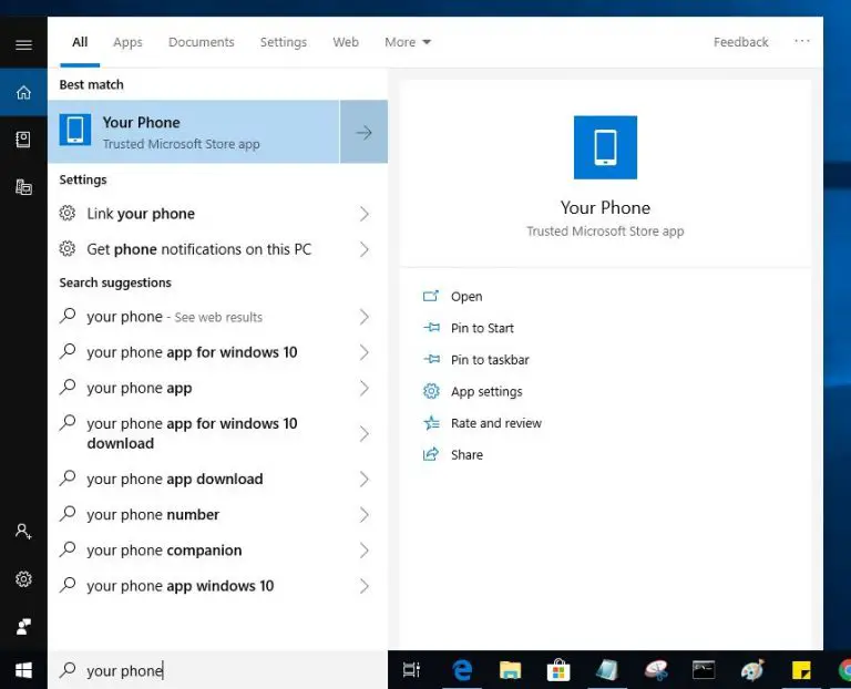 Your Phone App, Star Feature of Windows 10