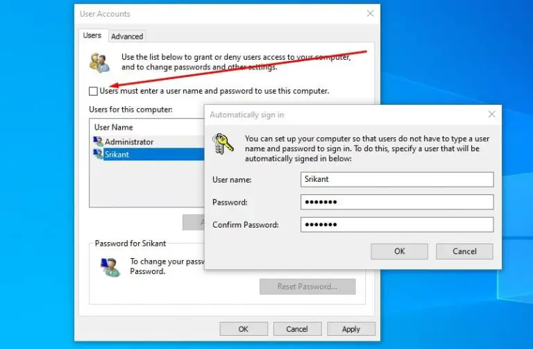 How to Remove User Login Password on Windows 10/11