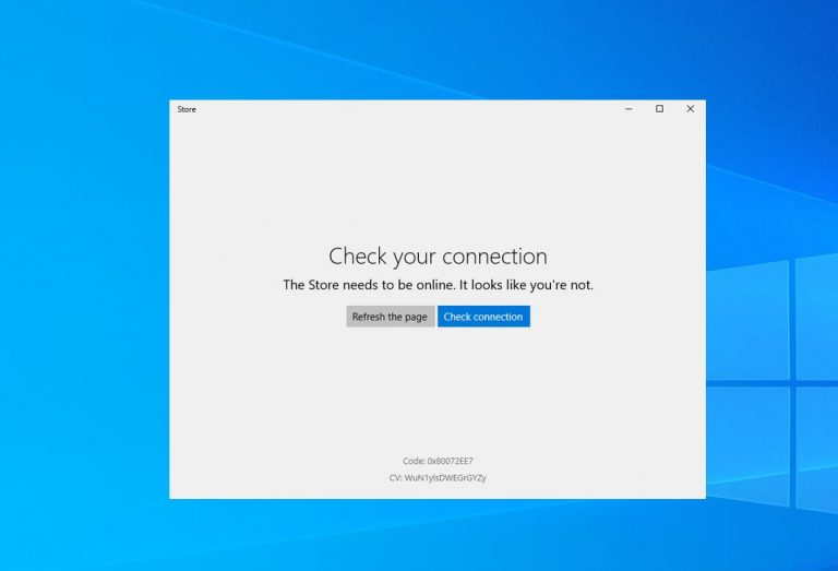 Solved: Microsoft Store Error Code 0X80072EE7 on Windows 10