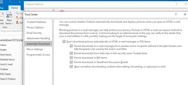 7 solutions to Fix Outlook Not responding or Working problem