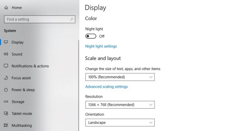 How To Enable and Configure Windows 10 Night Light settings