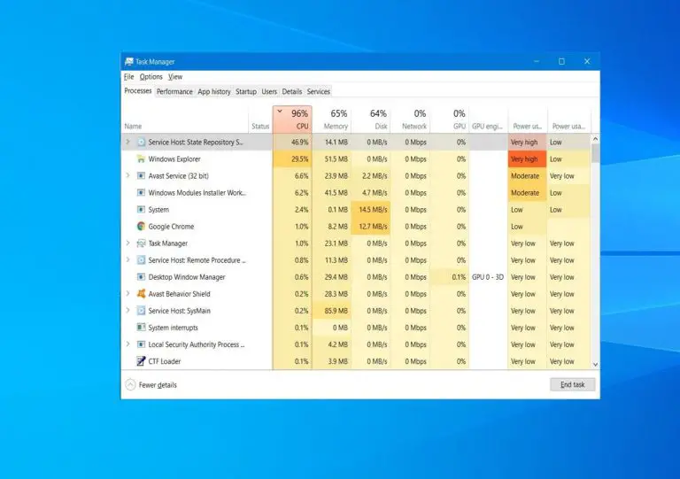 State Repository Service High CPU Usage Windows 10/11 [solved]