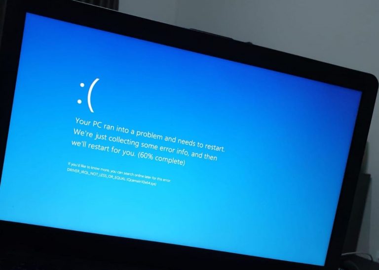 IRQL NOT LESS OR EQUAL (STOP: 0x0000000A) Windows 10 (12 Solutions)