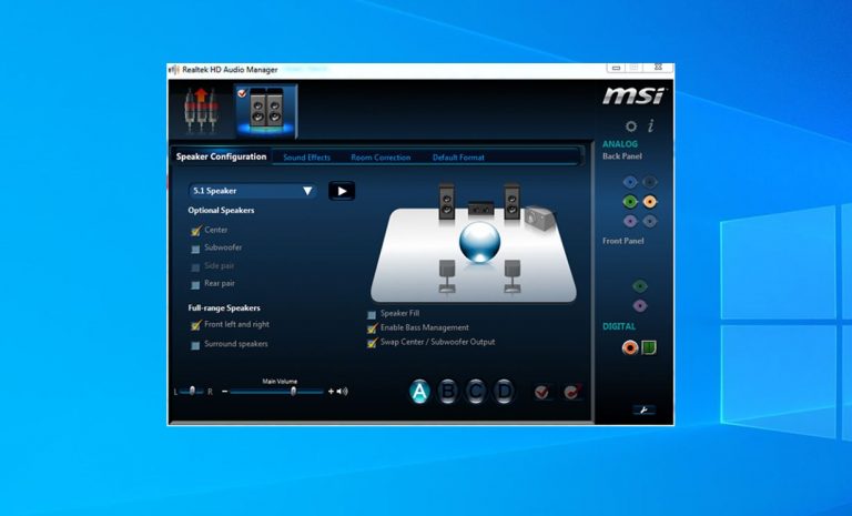 Realtek HD audio manager missing after windows 10 update? (Solved)