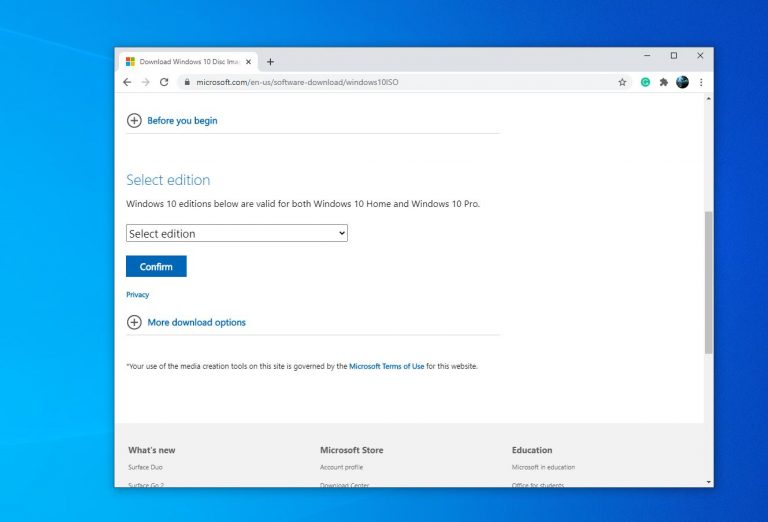Windows 10 Version 22H2 Update ISO (Direct Download from Microsoft)