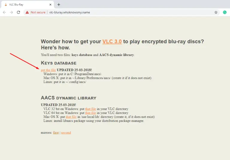 Solved: VLC media player error "This Blu-Ray Disc needs a library for ...