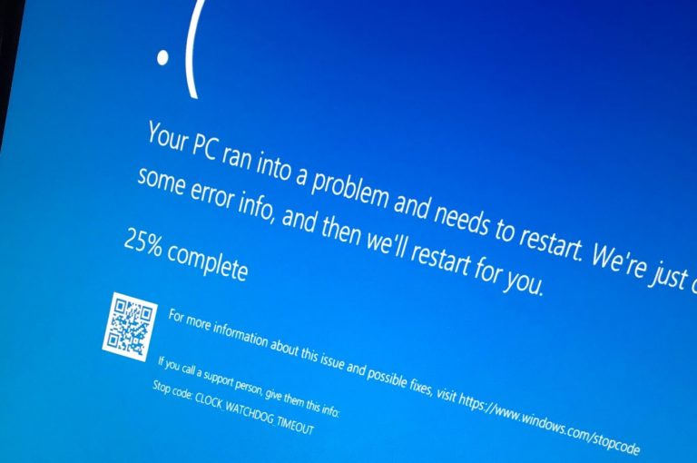 Solved: Clock Watchdog Timeout Error in Windows 11