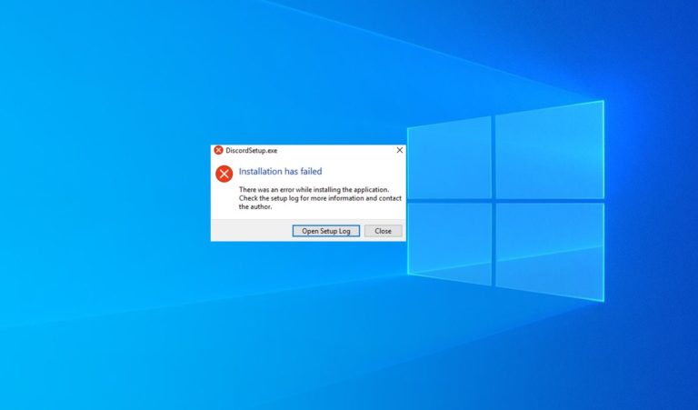 Discord installation has failed in Windows 10 (5 solutions to fix)