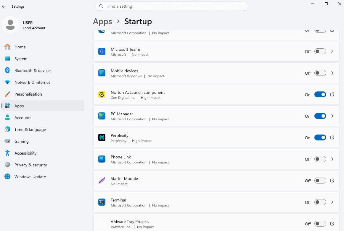 How to Disable Startup Programs in Windows 11