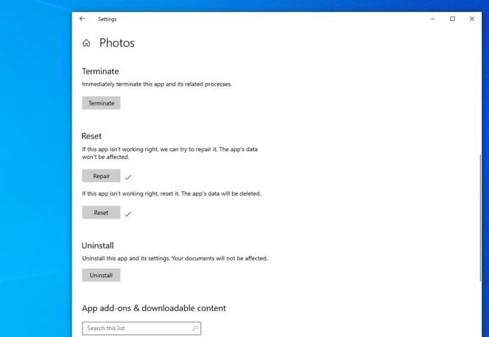 Microsoft Photos App not Working after Windows 10 Update 2025