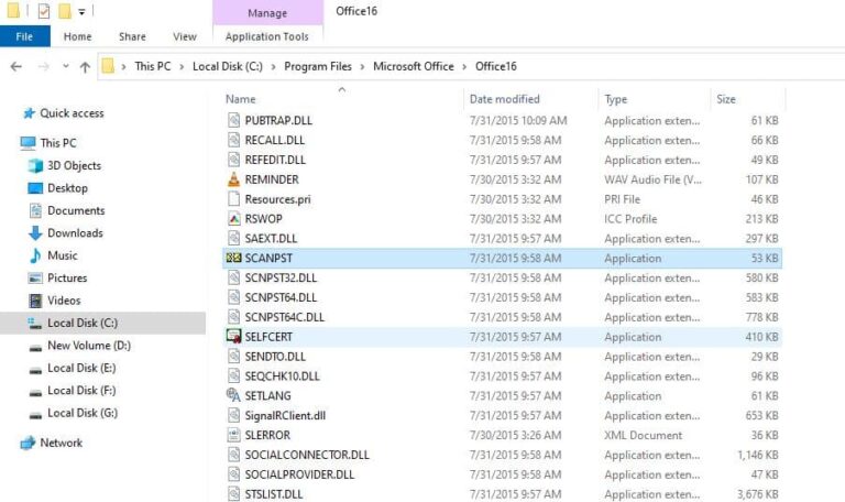 Outlook Data File Cannot Be Accessed Error 0x8004010F (Solved)
