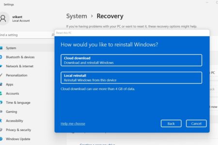 How to Repair windows 11 installation without losing data