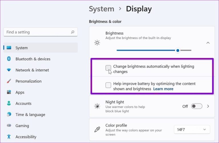 Can’t Adjust Brightness On Windows 11 (7 solutions to fix it)