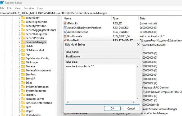 Windows 11 scanning and repairing drive C stuck at 100