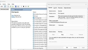 6 ways to Fix Print Spooler service not running on Windows 11