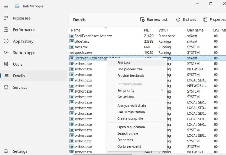 7 ways to fix Windows 11 start menu not working problem