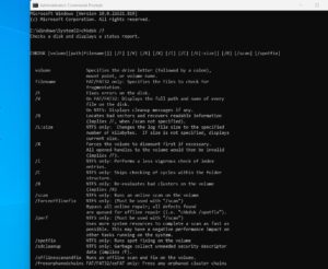 Repair corrupted system files with SFC and DISM command