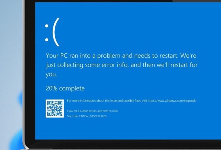 Fix Critical Process Died Error in Windows 11 - 8 possible solutions