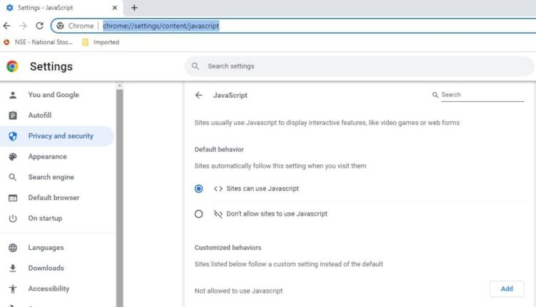 Solved: Images not Loading in Chrome browser windows 11