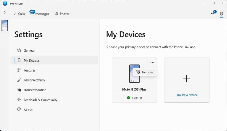 10 ways to fix Microsoft Phone link App Not Working On Windows 11