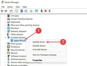 Windows 11 not recognizing iPhone after update (Solved)