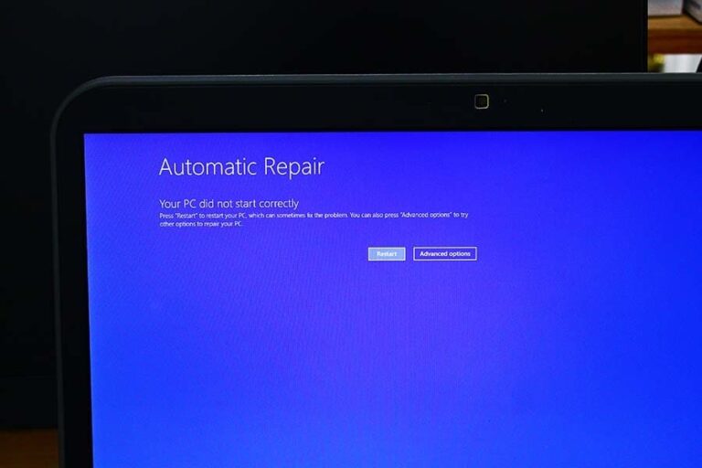 7 Ways to Fix “Your PC Did Not Start Correctly” Error 2025