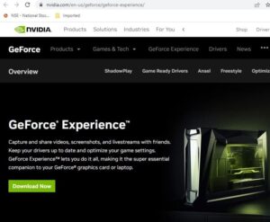 Nvidia GeForce Experience Error Code 0x0003 on windows 11