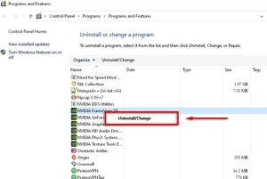Nvidia GeForce Experience Error Code 0x0003 on windows 11