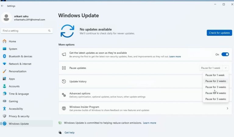 How to Check for and Install Windows Updates on your computer