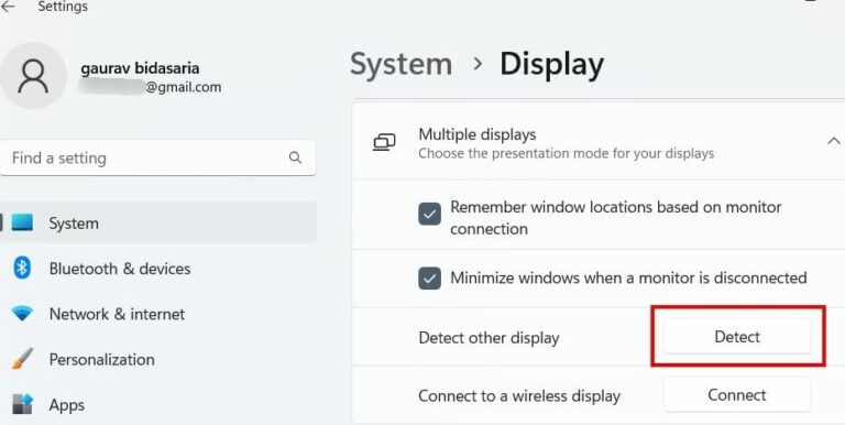 Windows 11 not detecting second monitor after update? 5 solutions