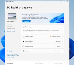 Windows 11 : Check computer health to ensure it running smoothly
