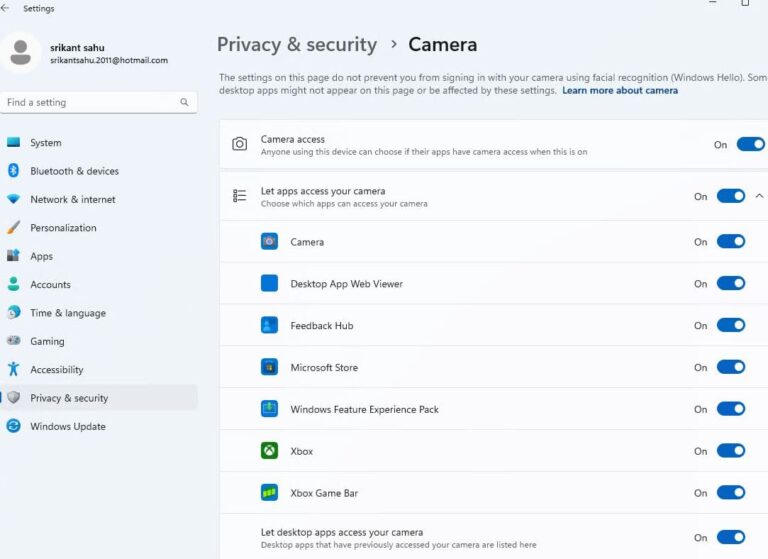 Camera Not Working on Windows 11 Laptop (Solved) 2025