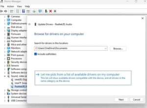 4 ways to Update Realtek Audio Drivers in Windows 11