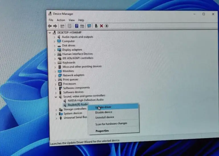 4 ways to Update Realtek Audio Drivers in Windows 11