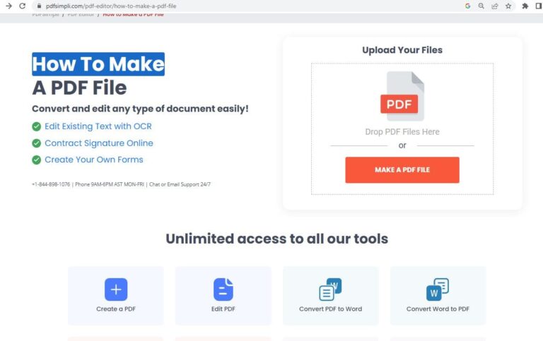 PDFSimpli - The Best Online PDF Editor to simplifying your PDF tasks