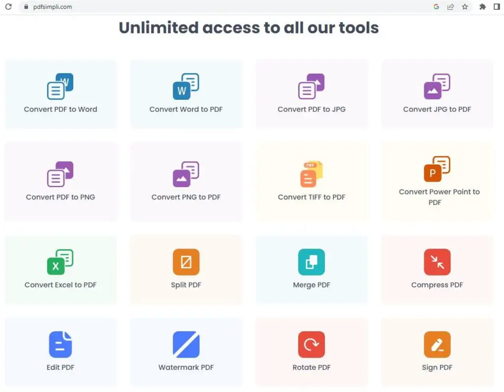 PDFSimpli - The Best Online PDF Editor to simplifying your PDF tasks