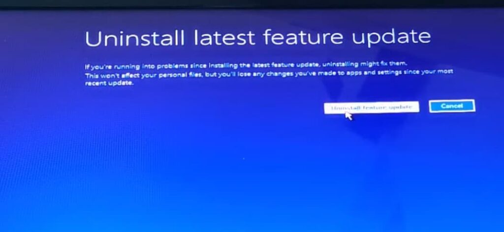 How to Roll back windows update or Feature updates windows 11 ... How to Roll back windows update or Feature updates windows 11 ...
