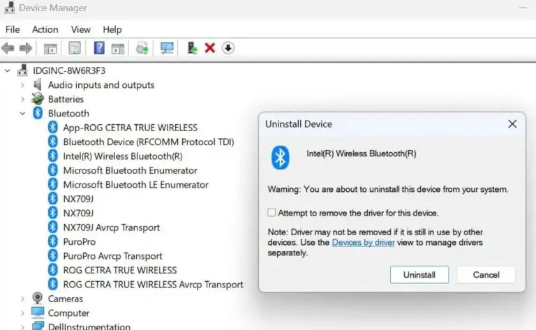 Solved: Bluetooth disappeared or not working on Windows 11