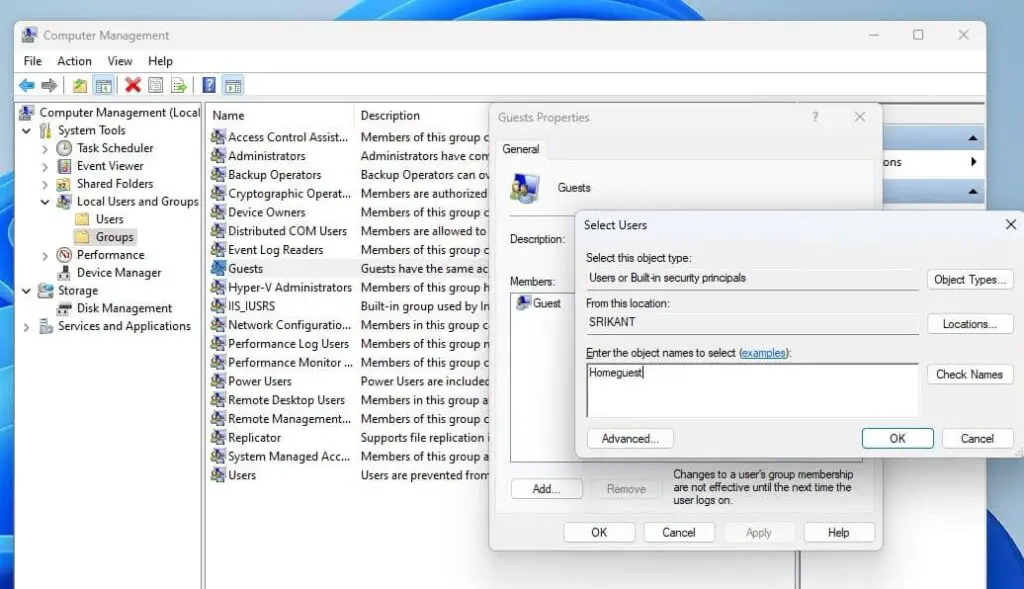 How to Create a Guest Account on Windows 11 (Securely share your PC ...