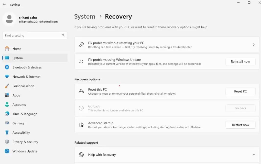 How to Access Advanced Boot Options (WinRE) in Windows 11 and 10