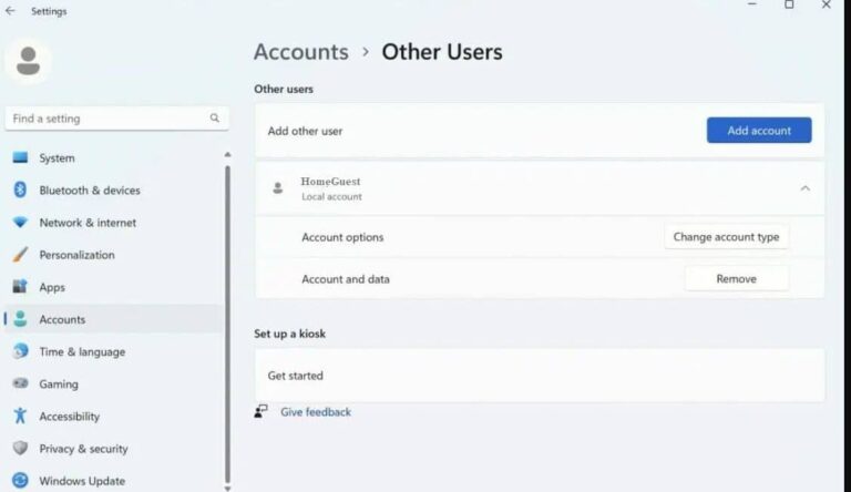 How to Create a Guest Account on Windows 11 (Securely share your PC ...