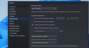 Fix the Steam Disk Write Error on Windows 11