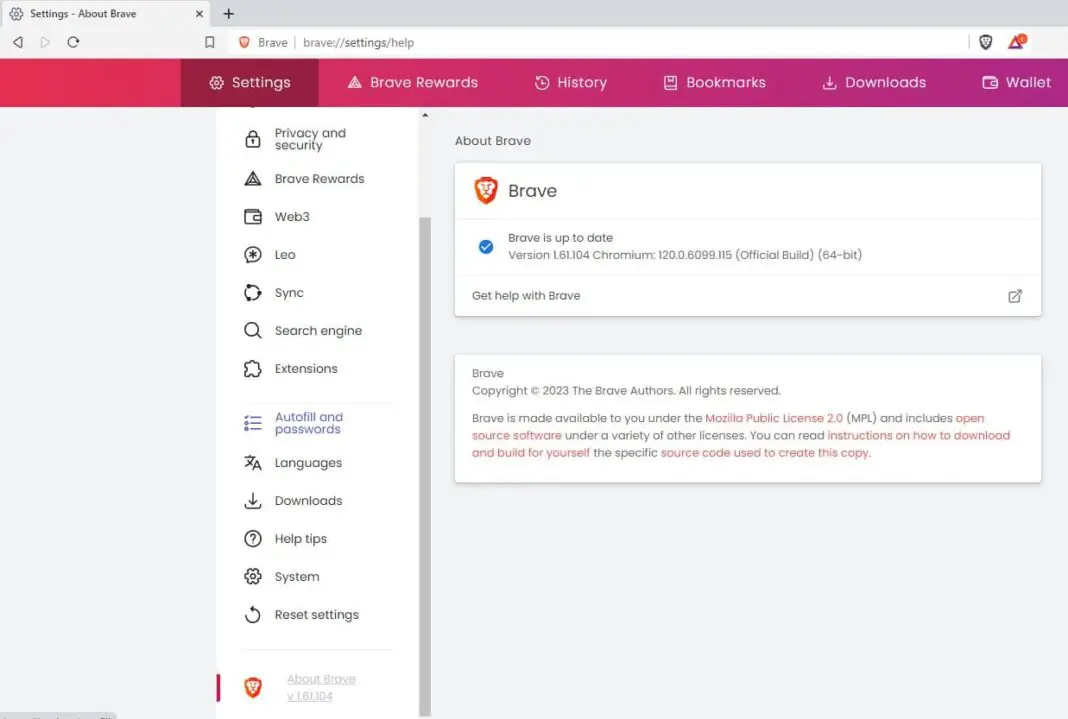 Fix Brave Browser Problems By Resetting It on Windows 11/10